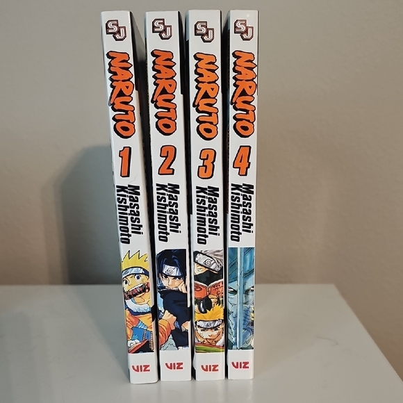Naruto | Toys | Naruto Manga Set Volumes 4 By | Poshmark